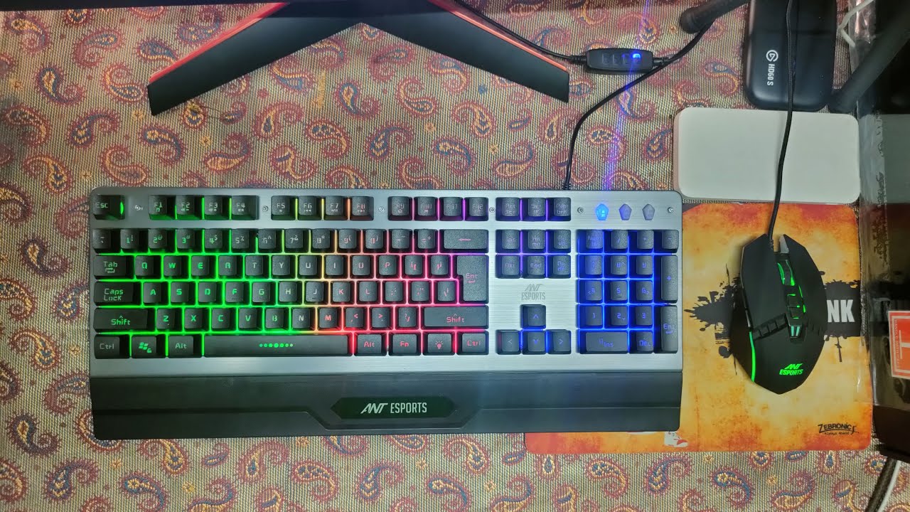 Ant Eports KM 540 Gaming KeyBoard & Mouse Combo Unboxing @1400 ...