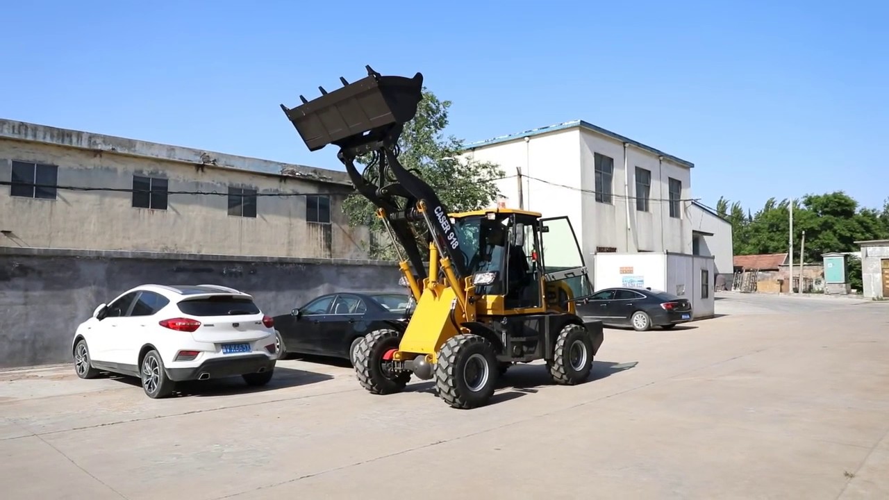 Made in China 1.8Ton Wheel Loader - YouTube