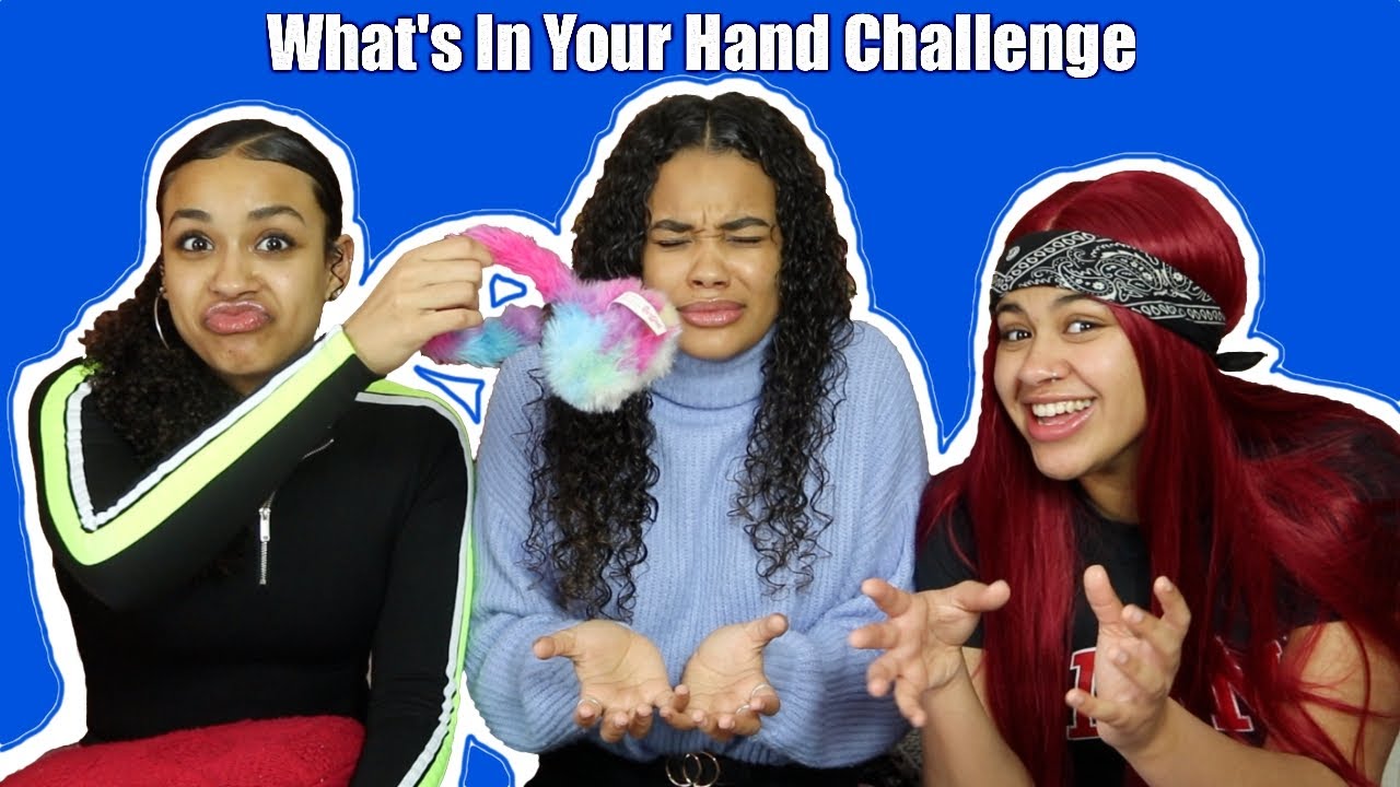 WHAT'S IN YOUR HAND CHALLENGE! - YouTube
