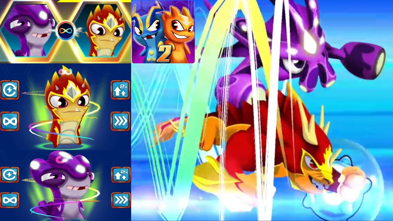 Slugterra slug it out 2 game FIRE ELEMENTAL TOXIC ELEMENTAL EQUIPPED ...