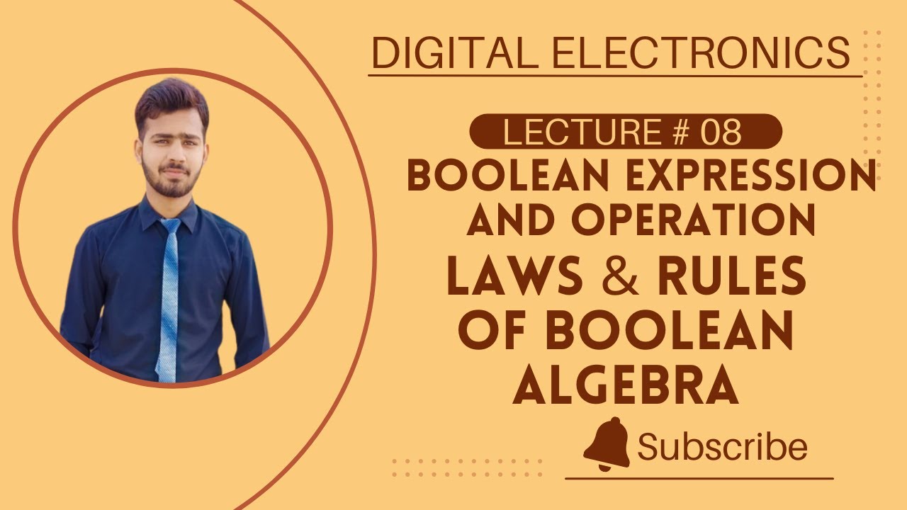 Boolean Expressions And Operations | Digital Electronics | #2022 - YouTube