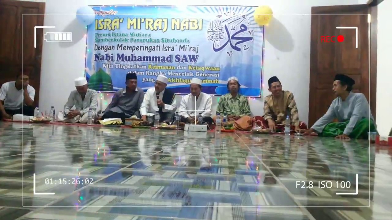 Ceramah Isra Mikraj Habib Muhammad Al Muhdar Part 1 - YouTube