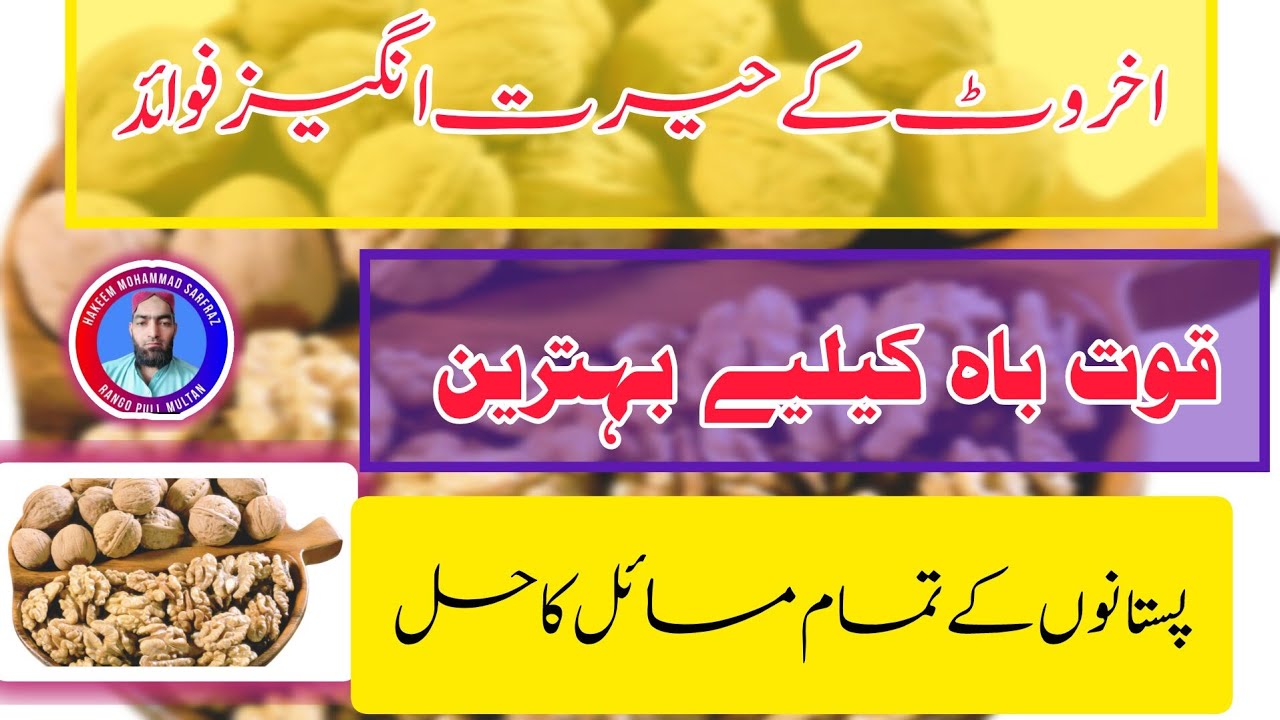 Benefits Of Akhroot By Hakeem Muhammad Sarfraz | Hakeem 804 | - YouTube