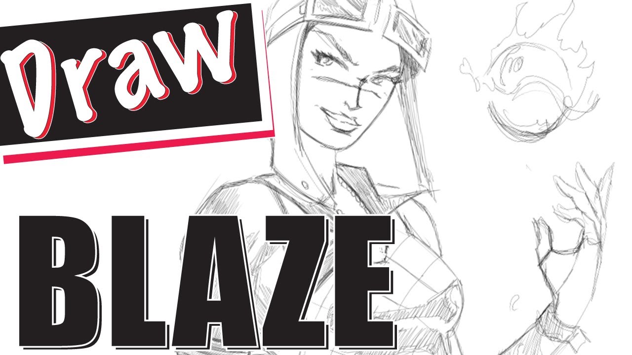 DRAW FORTNITE SKINS STEP BY STEP - YouTube