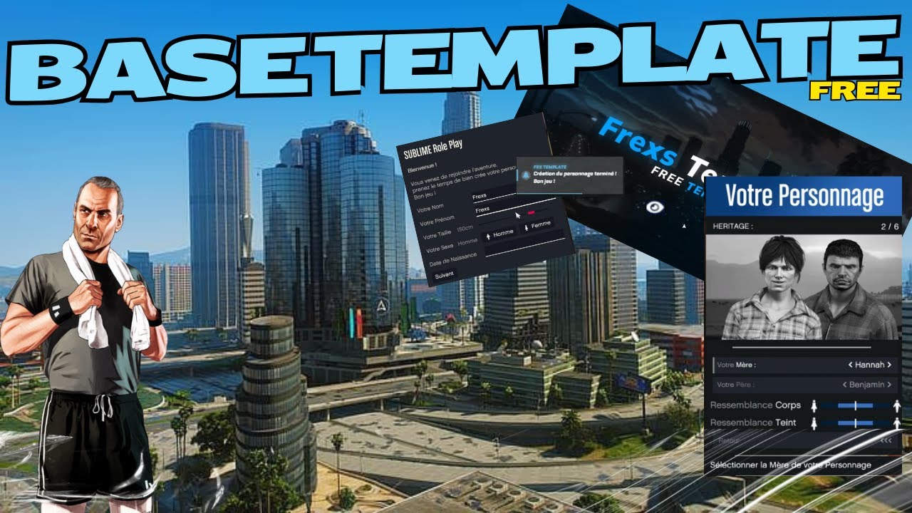 Template fivem | FREE - YouTube