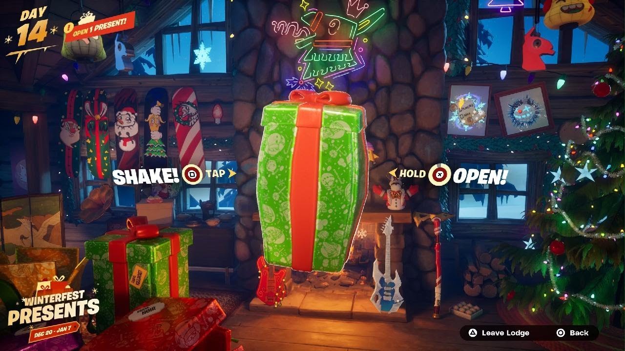 Fortnite Winterfest Day 14 Last Present?! - YouTube