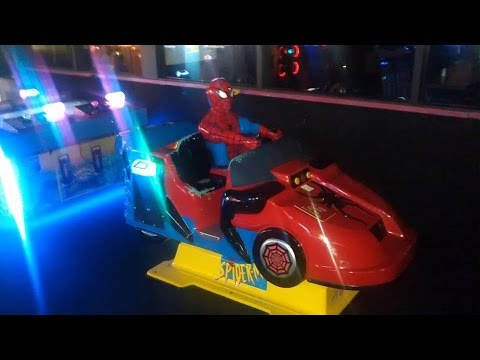 Spider-Man Coin-Operated Ride (aka the "Spider-Rider") - YouTube