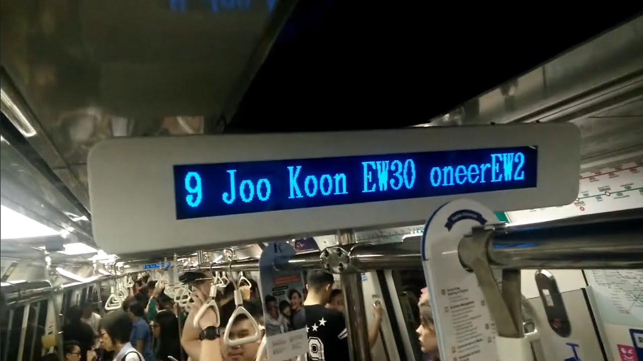 [SMRT] (Train Delay + Staris Fault) Ride onboard C751B set 313/314 ...