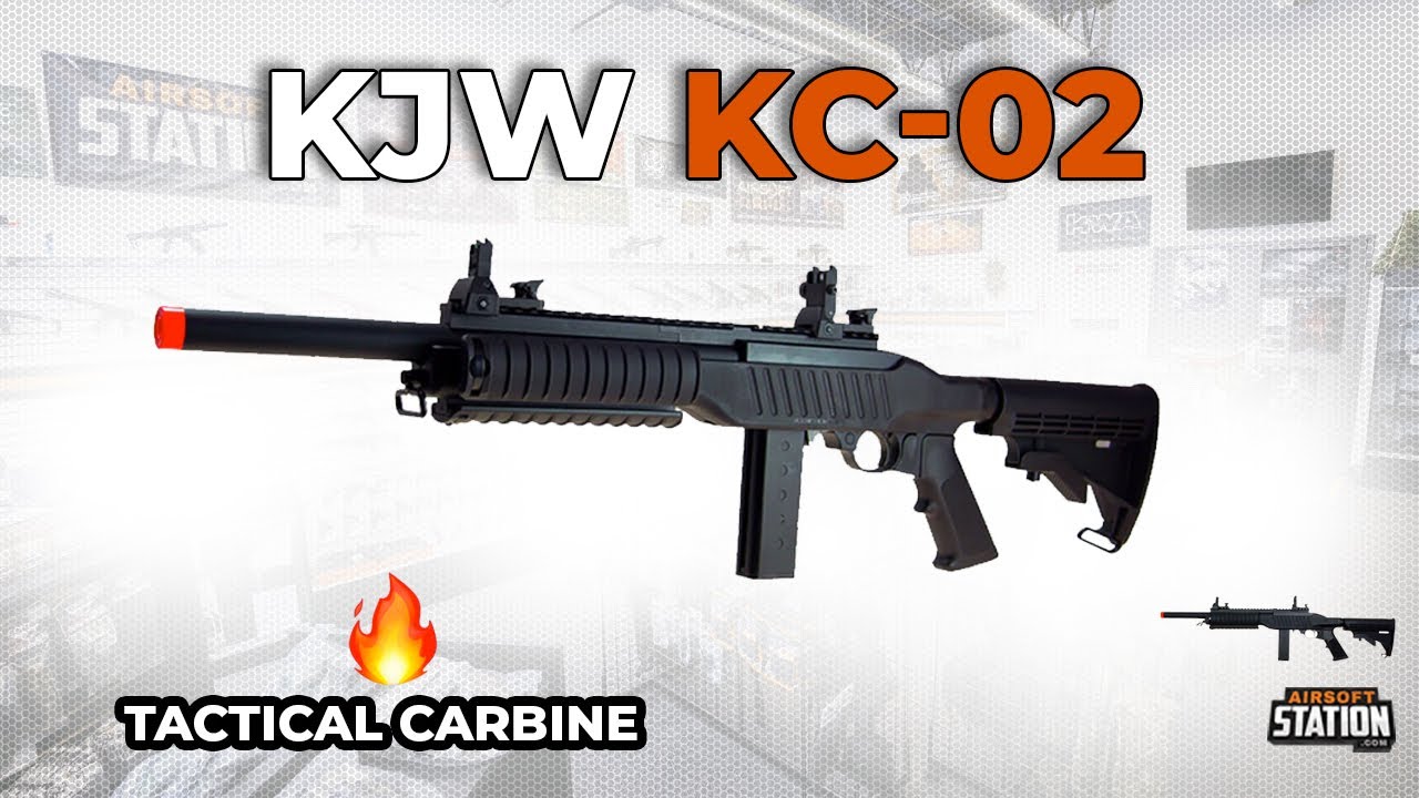 KJW KC-02 Green Gas Airsoft Rifle - YouTube