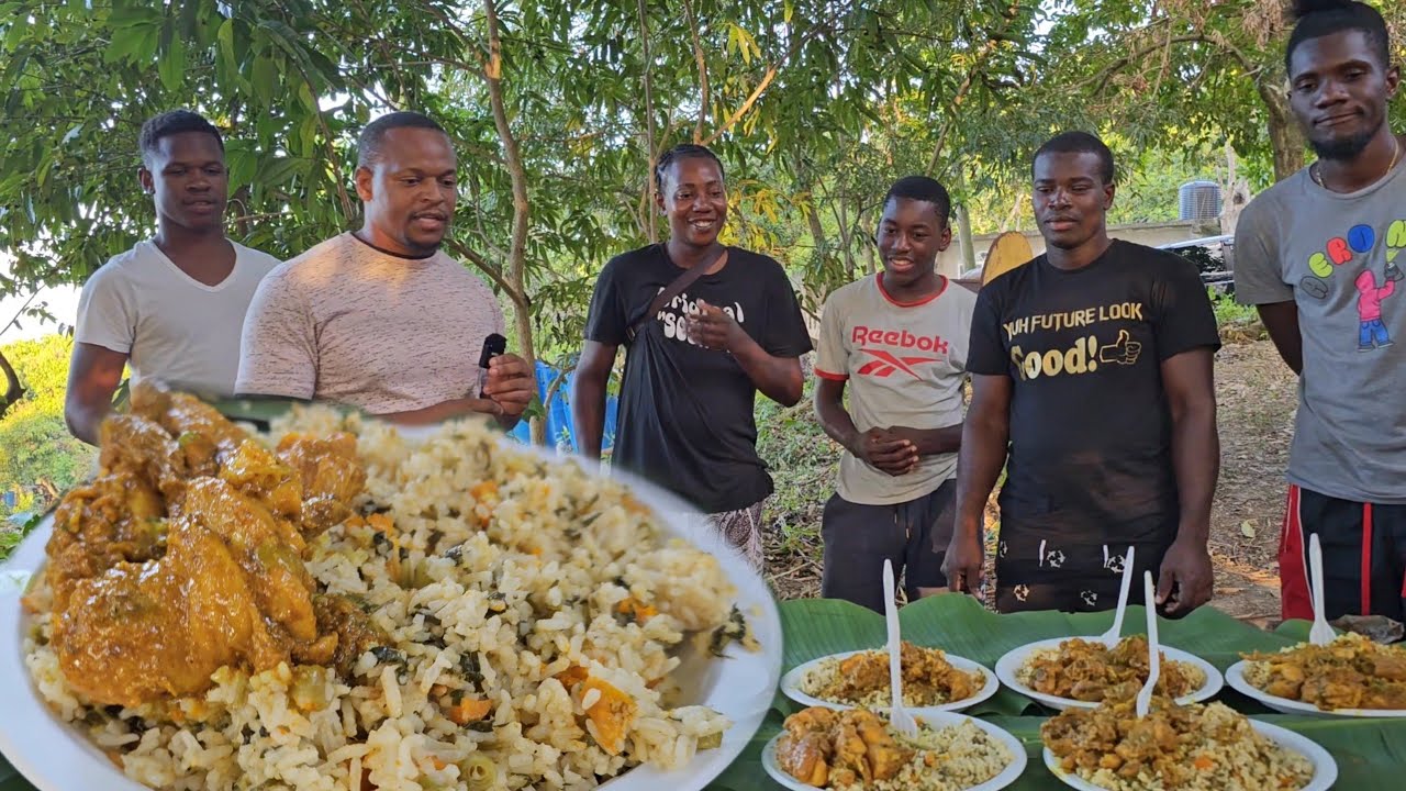 How to make the perfect season Rice | w curry chicken | thanks for 90k ...