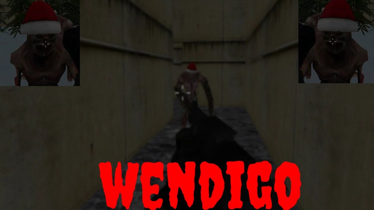 Wendigo The Evil That Devours Christmas Maze - YouTube