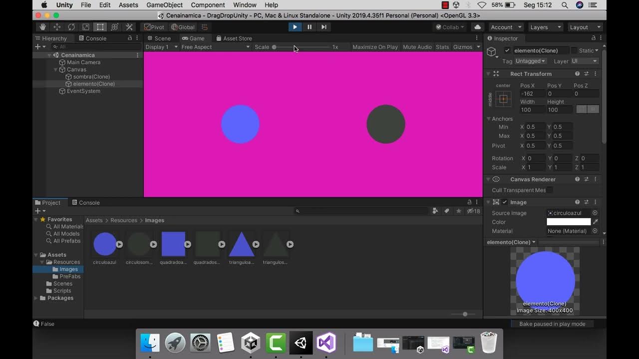 Unity - Drag Drop (Arrastar e Soltar) - Cena Dinâmica.- parte 2 - YouTube