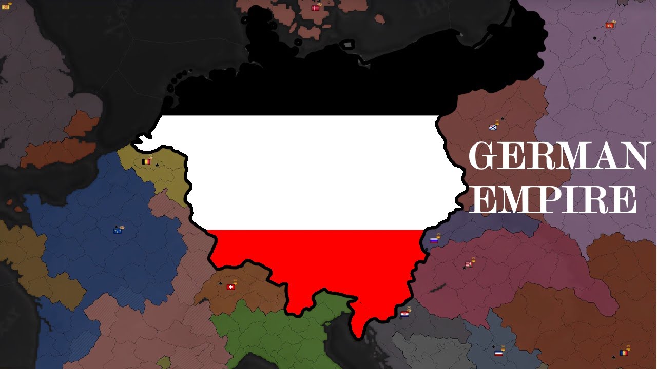 Forming the GREATER GERMAN EMPIRE in Age of History II - YouTube