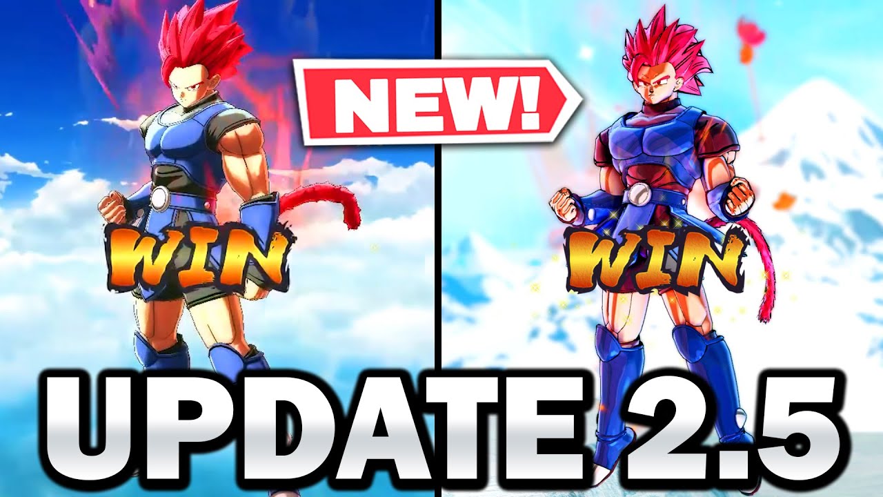 DRAGON BALL LEGENDS - New Update 2.5 - YouTube