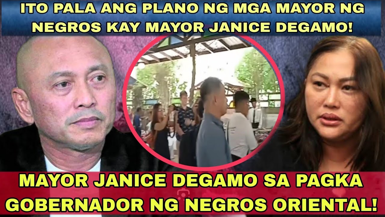 WOW! MAYOR JANICE DEGAMO SA PAGKA GOBERNADOR NG NEGROS ORIENTAL! # ...