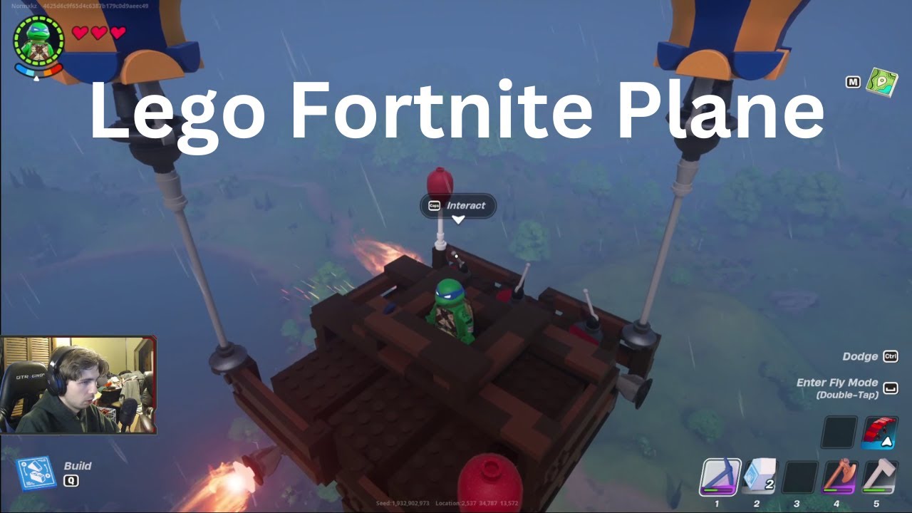 BEST LEGO FORTNITE PLANE!!! - YouTube