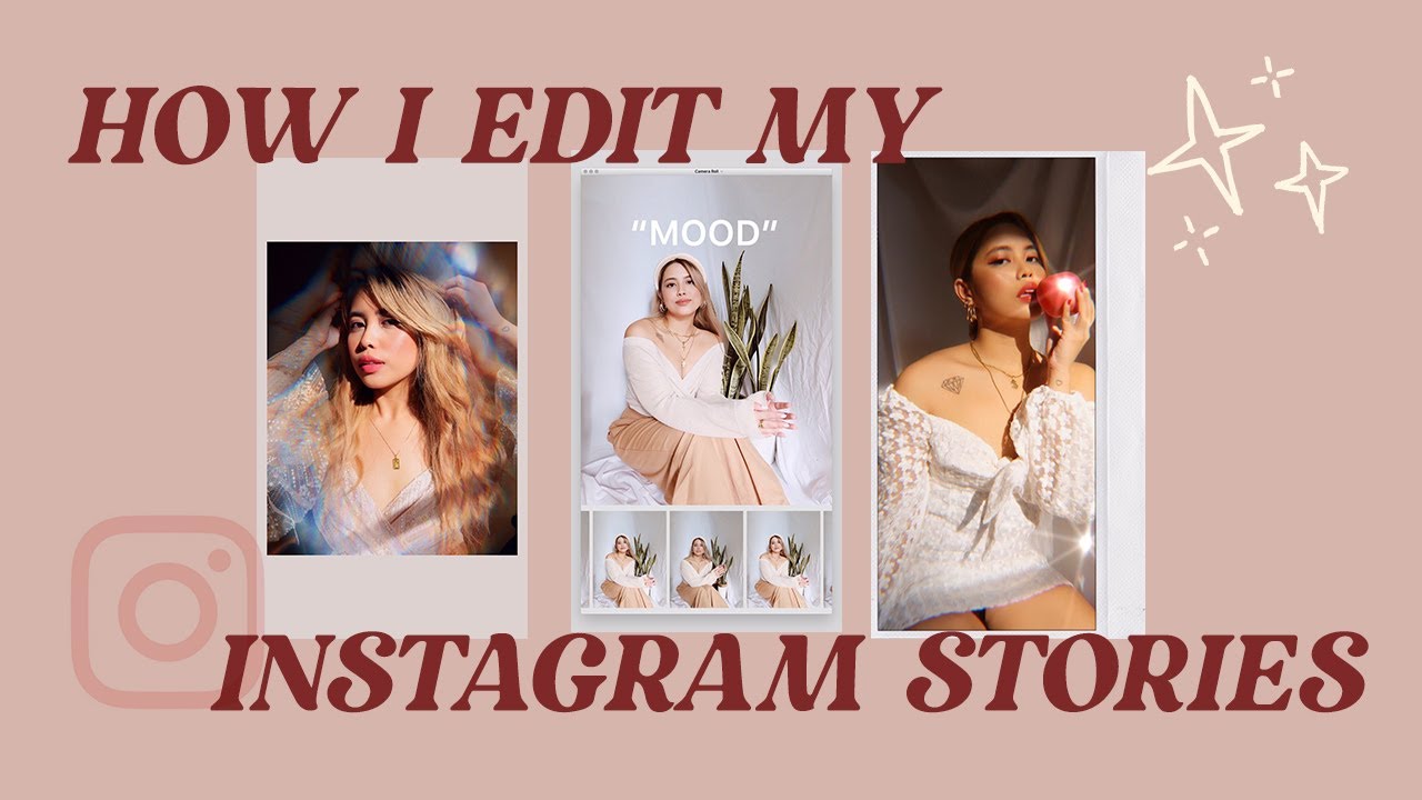 HOW I EDIT MY INSTAGRAM STORIES ♡ - YouTube