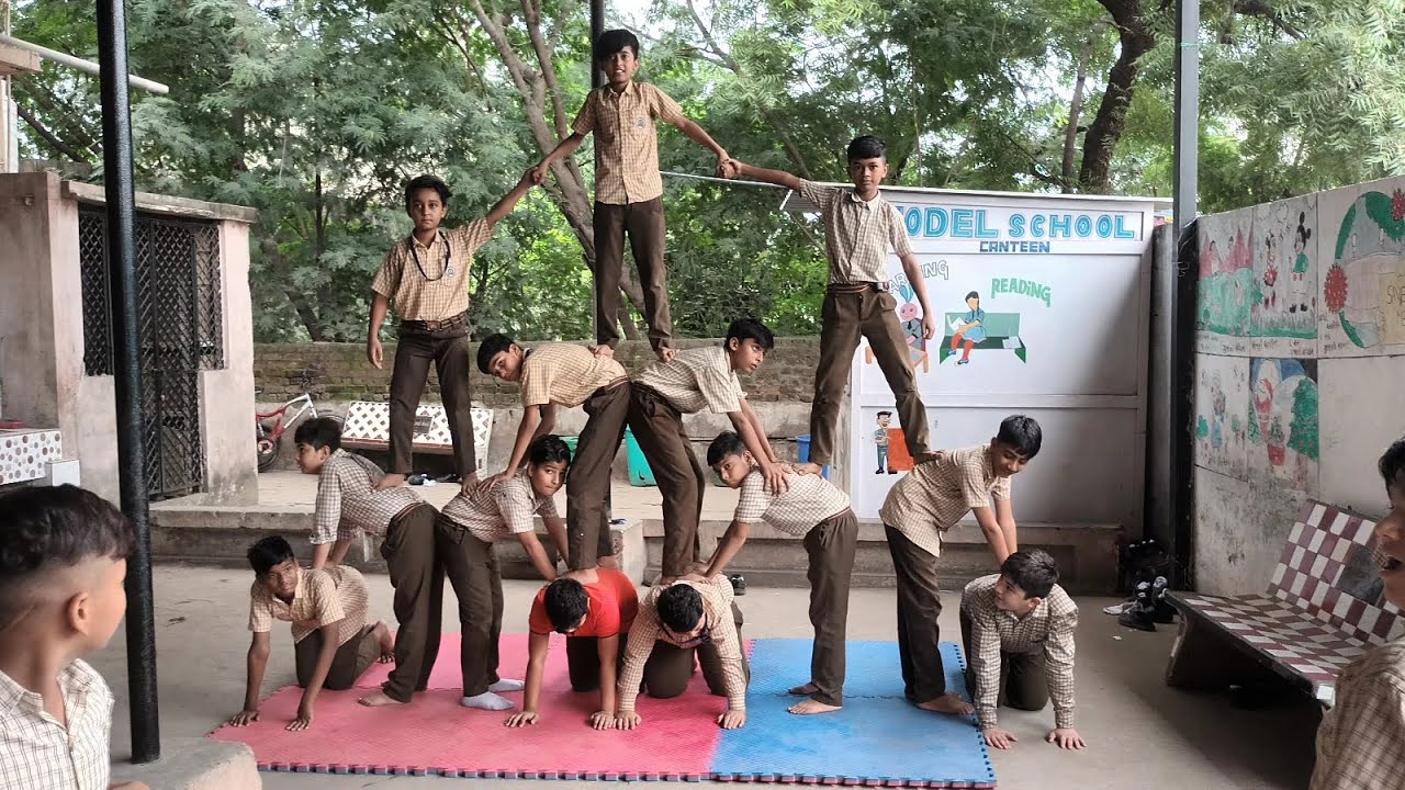 #15 August primary student #students pyramid #trandingpyramid# ...