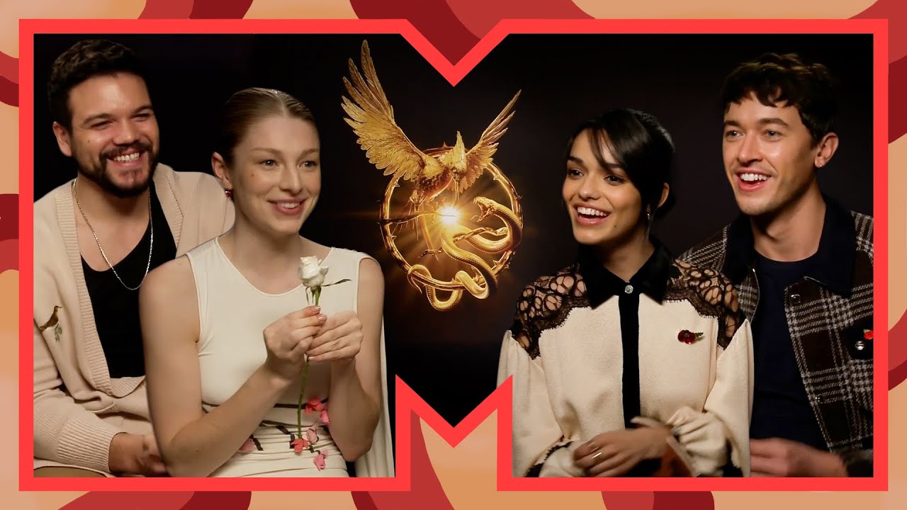 The Hunger Games Cast Recreate *The* Rose Scene & Talk BTS Memories ...