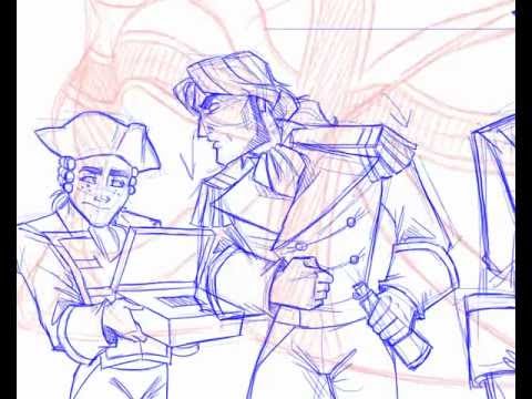 Sketch Lines - James Intro Sequence (Honour Amongst Thieves) - YouTube