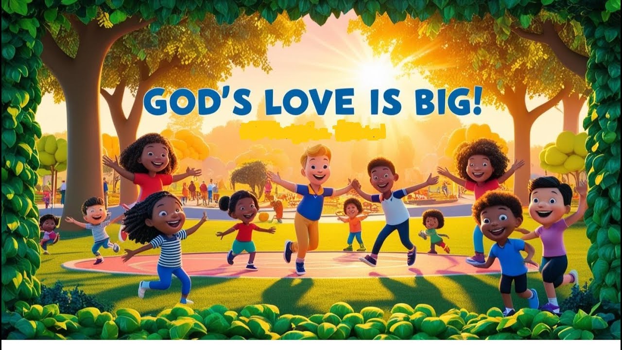 Rhymes for Toddlers in English with action | "God’s Love Is Big # ...