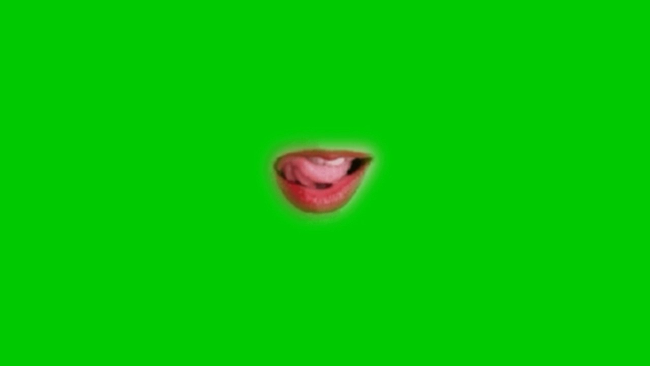 Mouth green screen HD fx effect.Tongue green screen effects that MUST ...