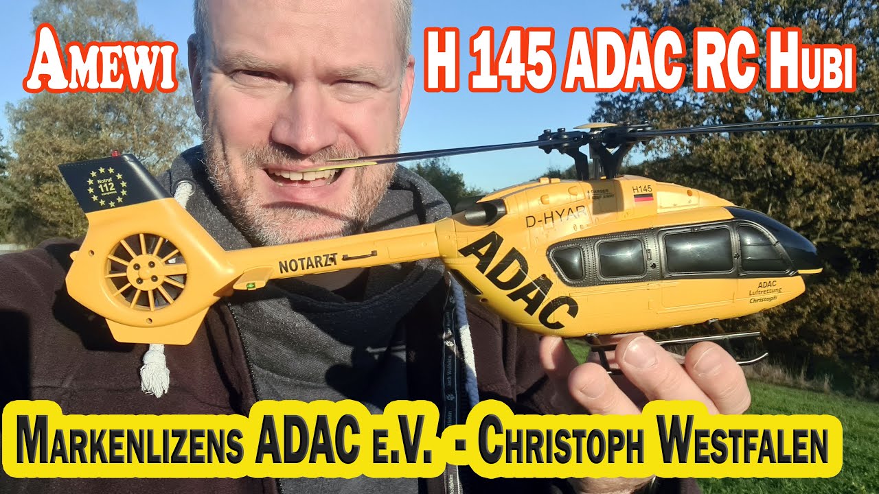 Amewi.com Airbus ADAC-H145 RC Helikopter-Brushless-6-Kanal-6G-RTF ...