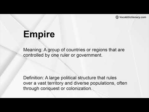 Empire Meaning - YouTube