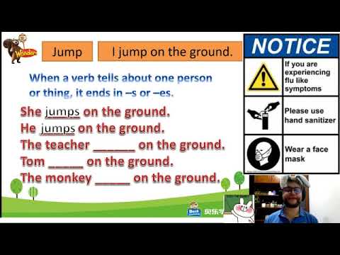 Present-Tense Verbs - Relax and Study English - YouTube