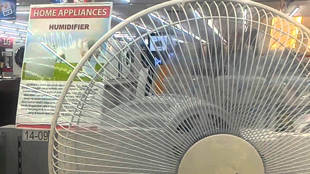 Panasonic remote wall fan - YouTube