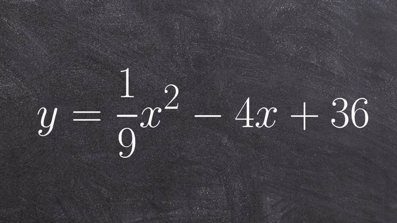 Solve By Factoring A Perfect Square Trinomial With A Fraction YouTube Solve By Factoring A Perfect Square Trinomial With A Fraction YouTube