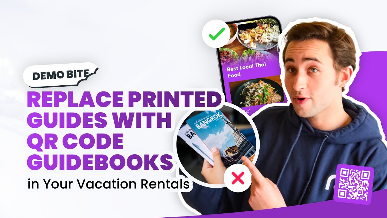 How to Connect Digital Guidebooks to QR Codes for Vacation Rentals ...
