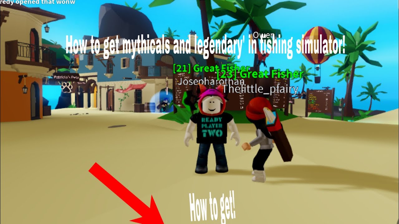 How to get mythical and legendary in fishing simulator! - YouTube