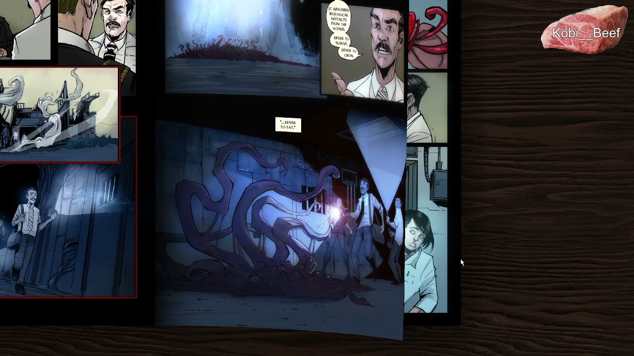 CARRION deluxe edition comic part 2 - YouTube