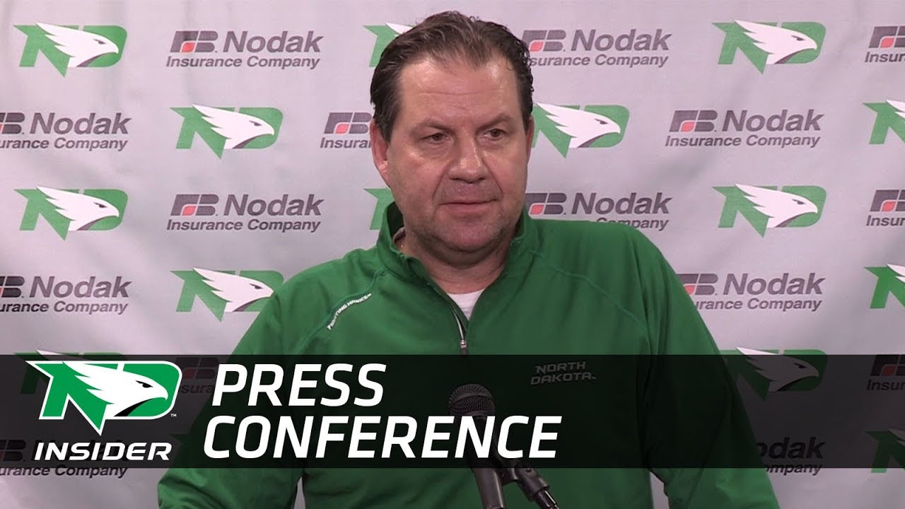 UND Hockey - Brad Berry Press Conference - 12/13/17 - YouTube