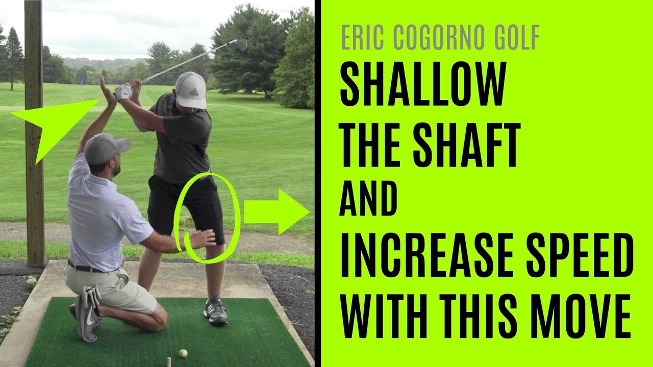 GOLF: Shallow The Shaft And Increase Speed With This Move - YouTube