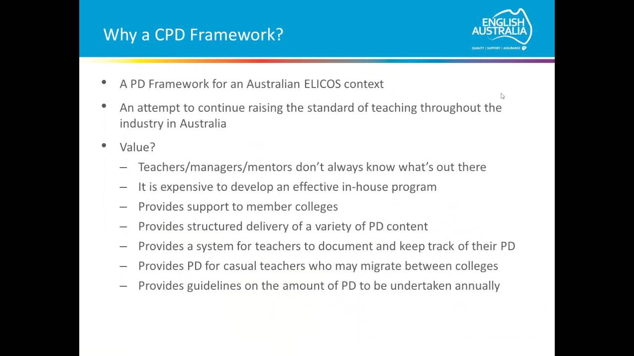 2016 08 04 15 31 Introducing the CPD Framework - YouTube
