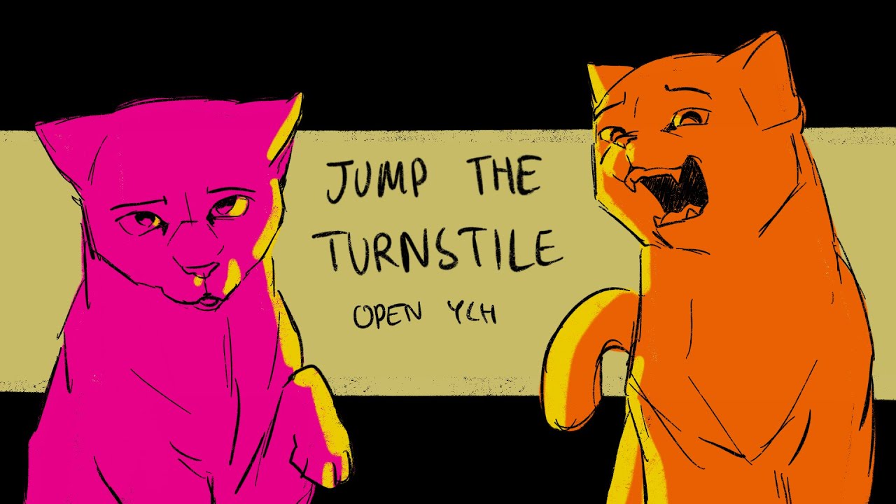 JUMP THE TURNSTILE - Open YCH Animation Meme - YouTube