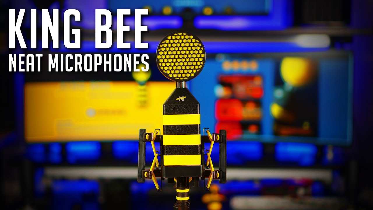The King Bee Cardiod Condenser Microphone - YouTube