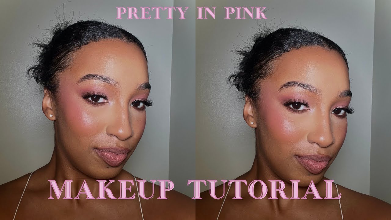 Falling back in love with beauty industry| Soft Pink Makeup Tutorial | Beginner friendly | WOC ...