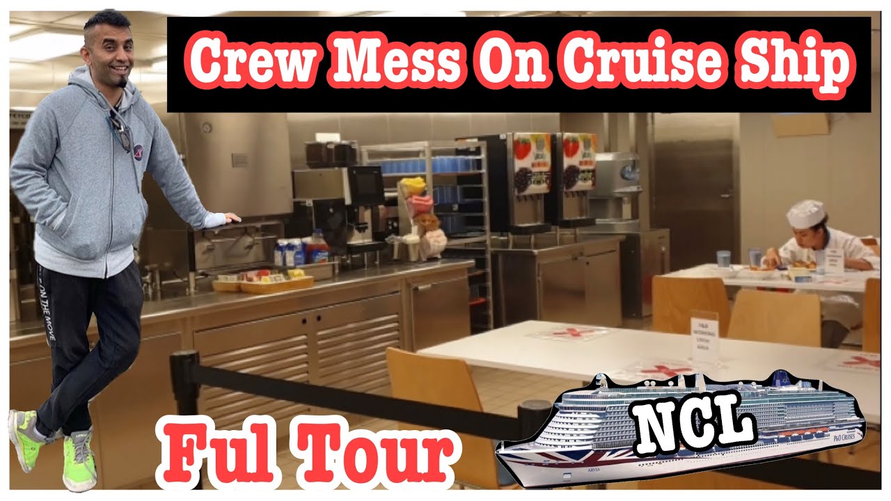 Crew Mess on Cruise ship NCL - YouTube