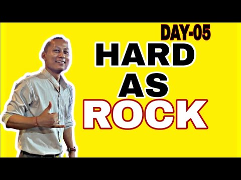 DAY -05 HARD AS ROCK. [75 HARD DAY CHALLENGE] - YouTube