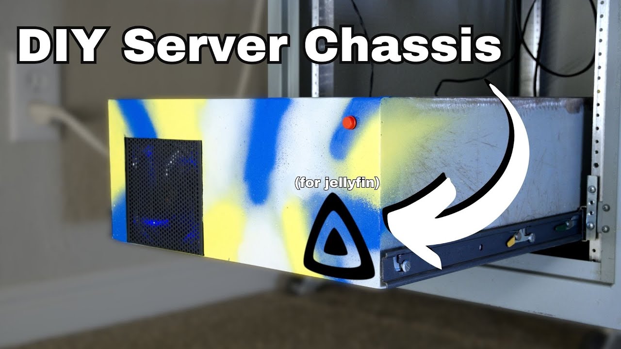 How I Made My Rack-Mount Server Case - YouTube