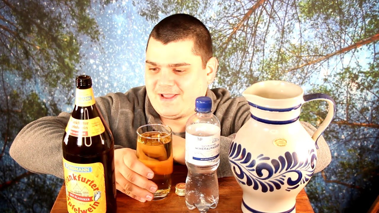German cider 🍎 Frankfurter Apfelwein - YouTube