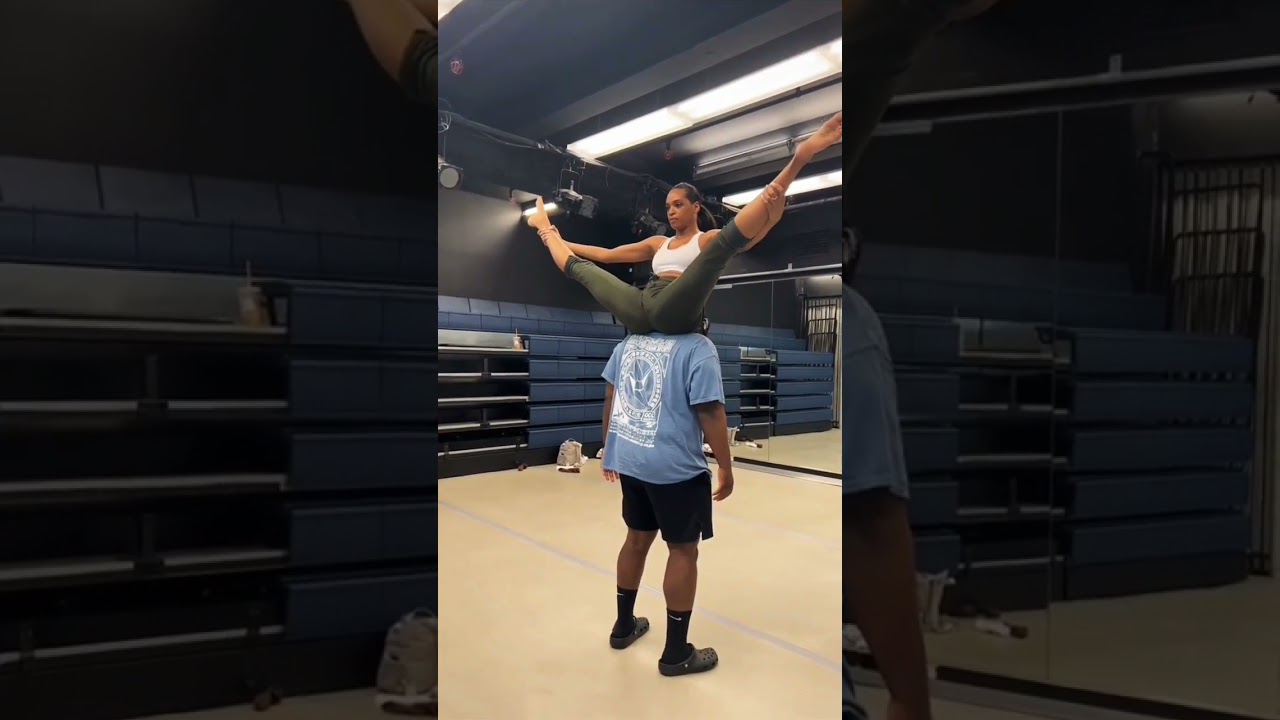 Stretching Couple Challenge Flexibility Split Balance #shorts - YouTube