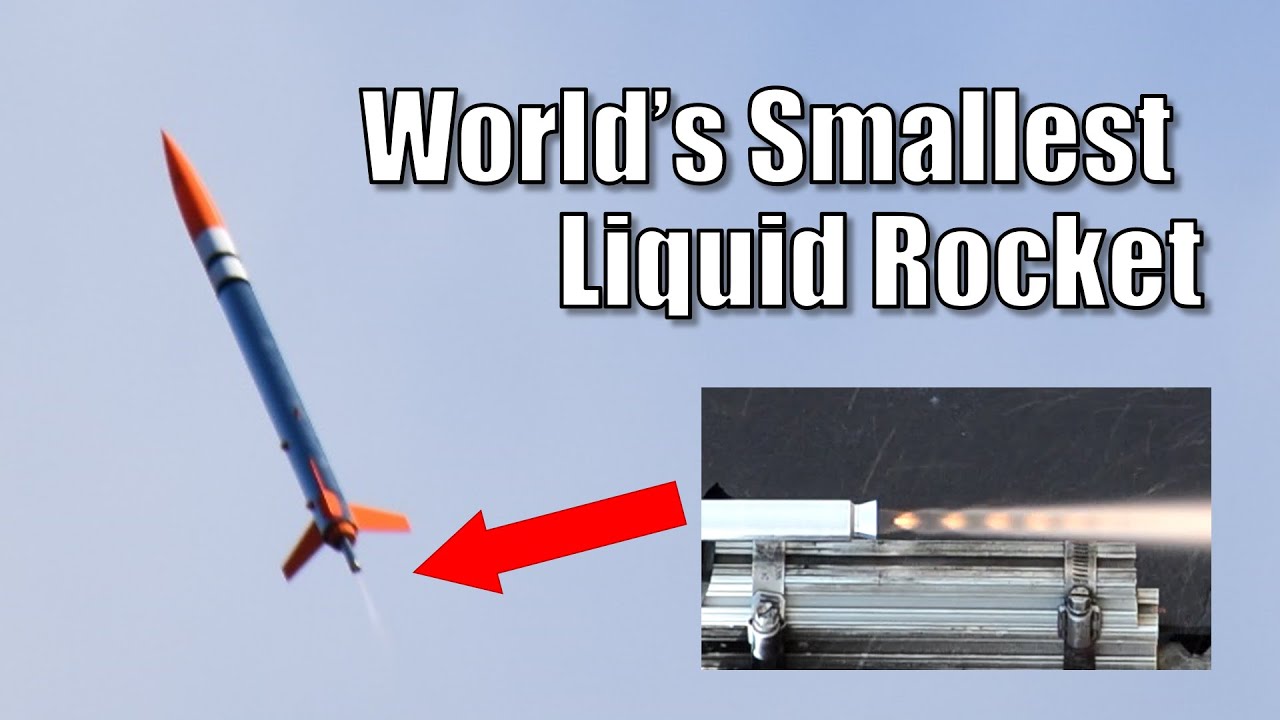 Tiny Liquid First Flight - YouTube