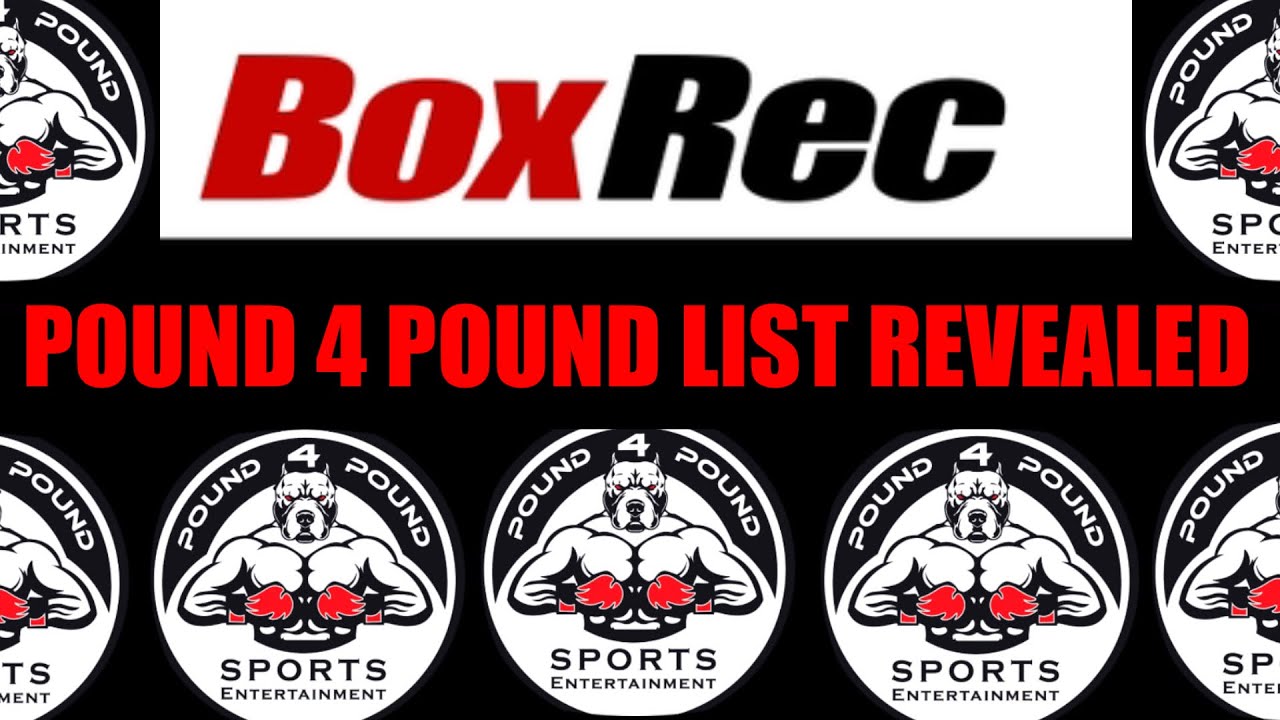 Boxrec CONTROVERSIAL Pound 4 Pound List REVEALED - YouTube
