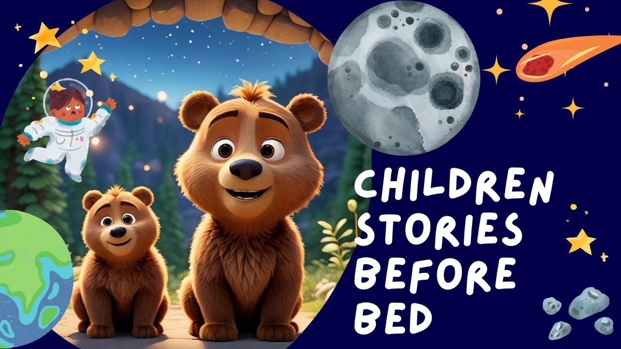 Bedtime stories sleepy Bear 🐻|Kids story|Stories for Children #story # ...