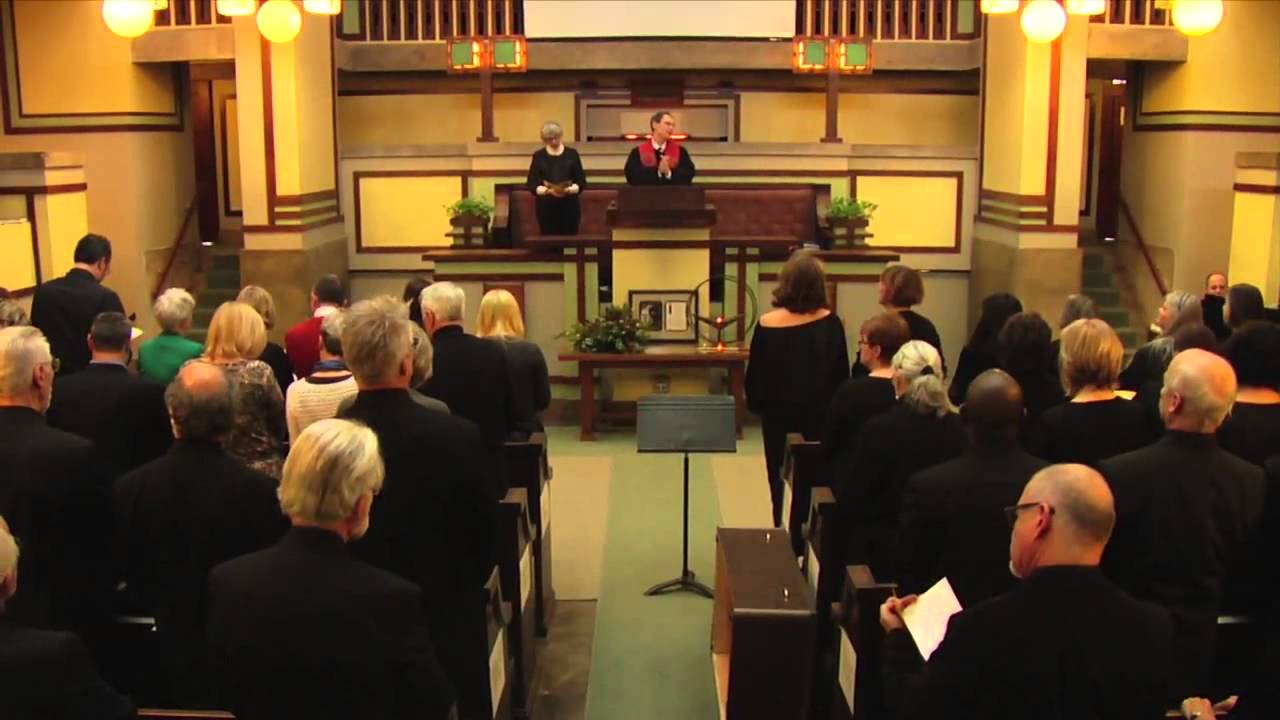 Rev. Alan Taylor opens the memorial service of Greg Risberg - YouTube