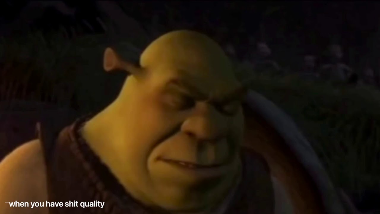 Shrek but every time he walks the video gets 5x faster - YouTube